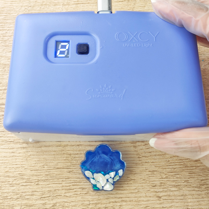 マグネットの作り方 夏の海をイメージしたシェル型のレジンマグネットをつくろう│sunwardshop.com